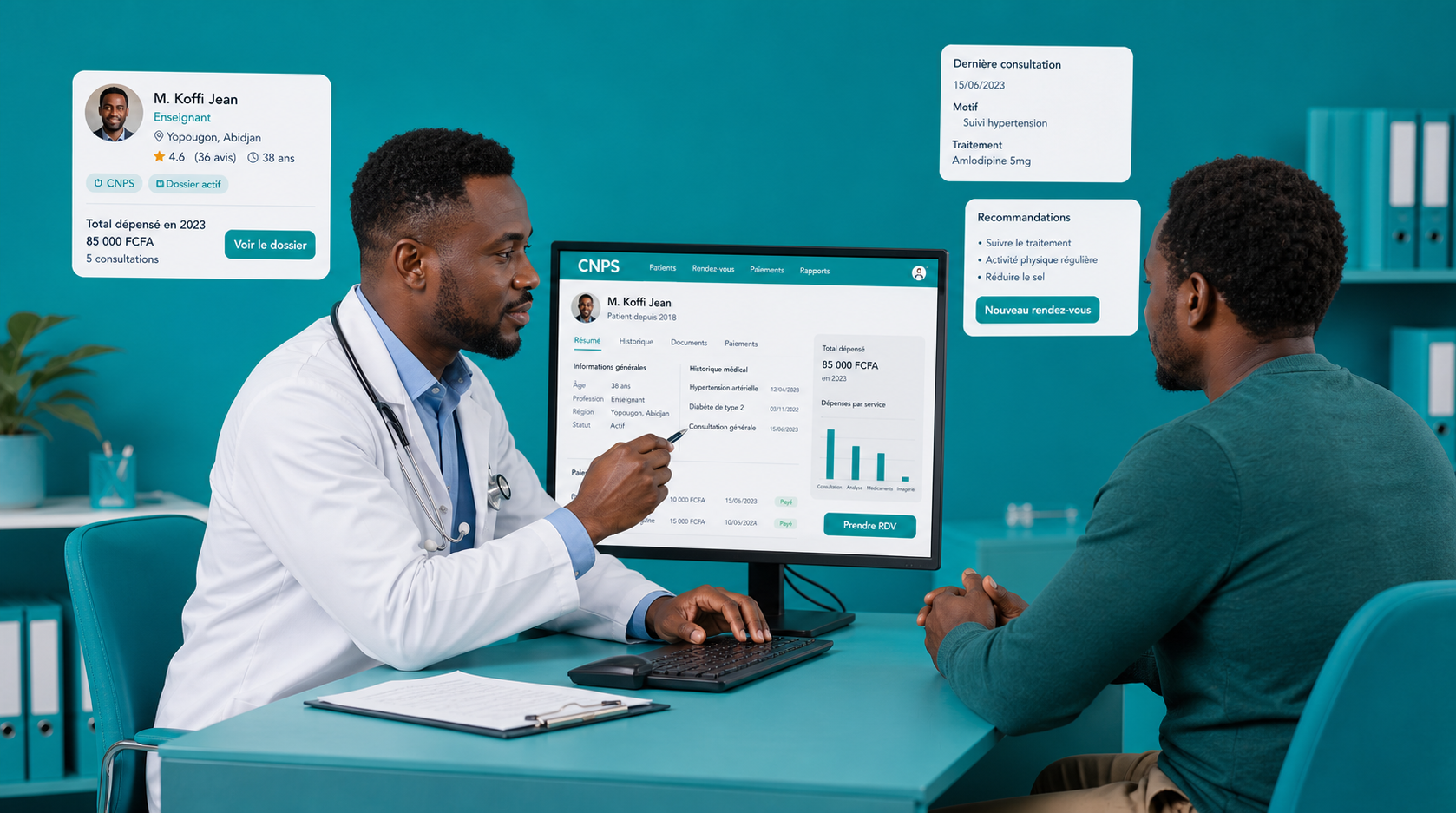 Clinix — Votre Santé Connectée à Abidjan, Côte d'Ivoire